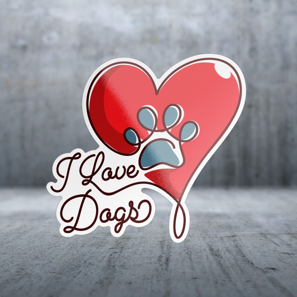 Sticker Pack | 14942 - I Love Dogs