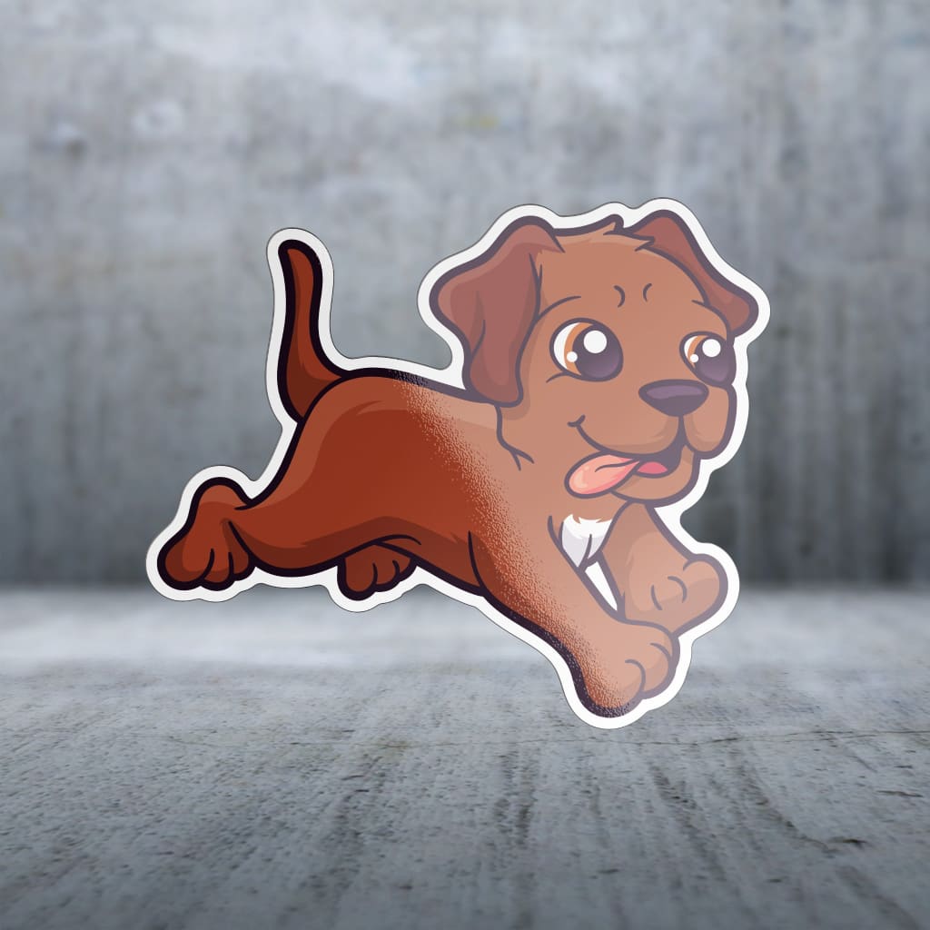 Sticker Pack | 14983 - Puppy Cartoon - Rhodesian Ridgeback