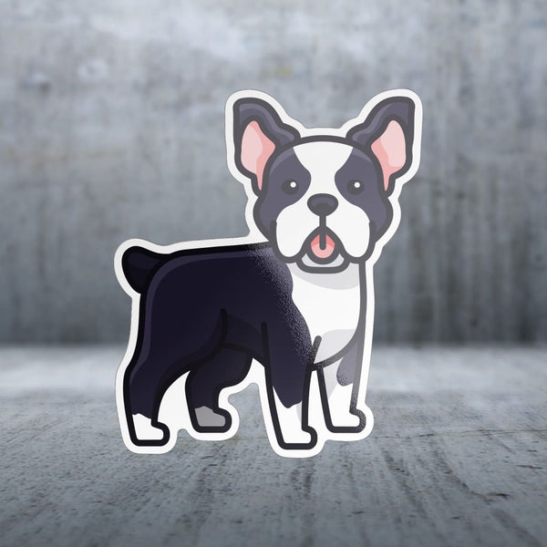 Sticker Pack | 14987 - Puppy Lines - Boston Terrier