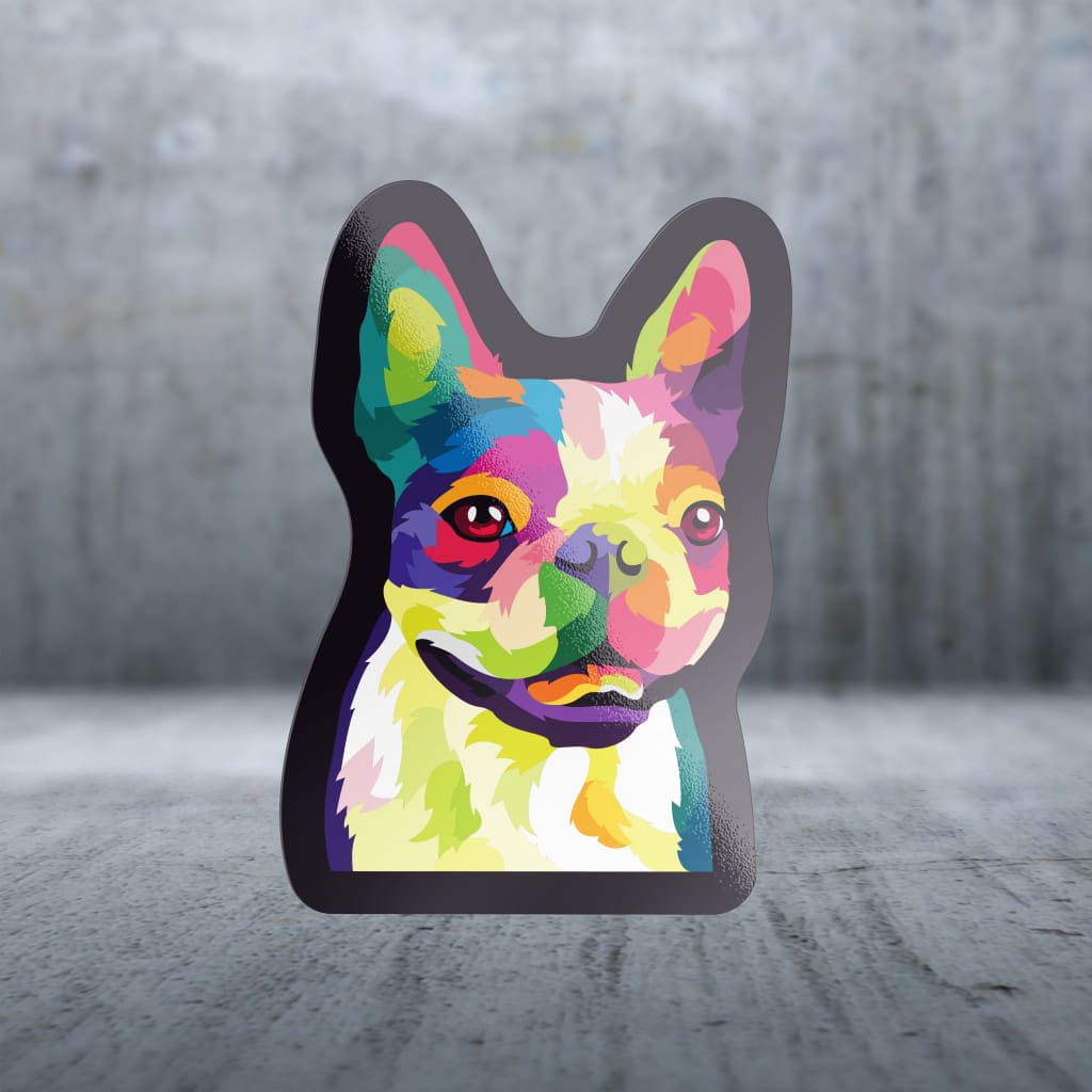 Sticker Pack | 15087 - Color Patches - Boston Terrier