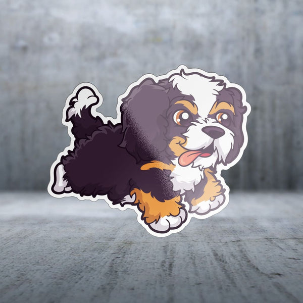 Sticker Pack | 15163 - Puppy Cartoon - Bernedoodle