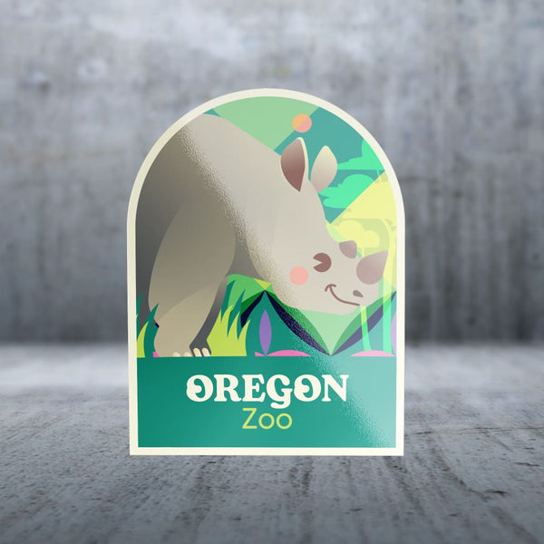 Sticker Pack | 15372 - Gradient Animal - Rhino