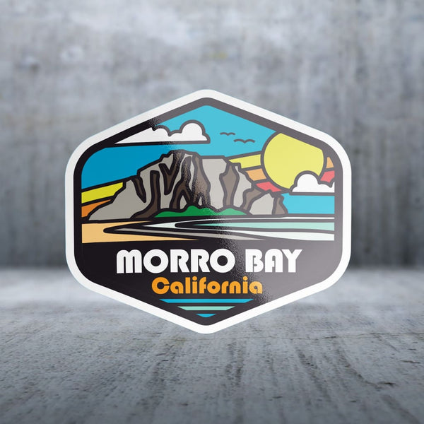 Sticker Pack | 15406 - Rainbow Badge - Morro Bay