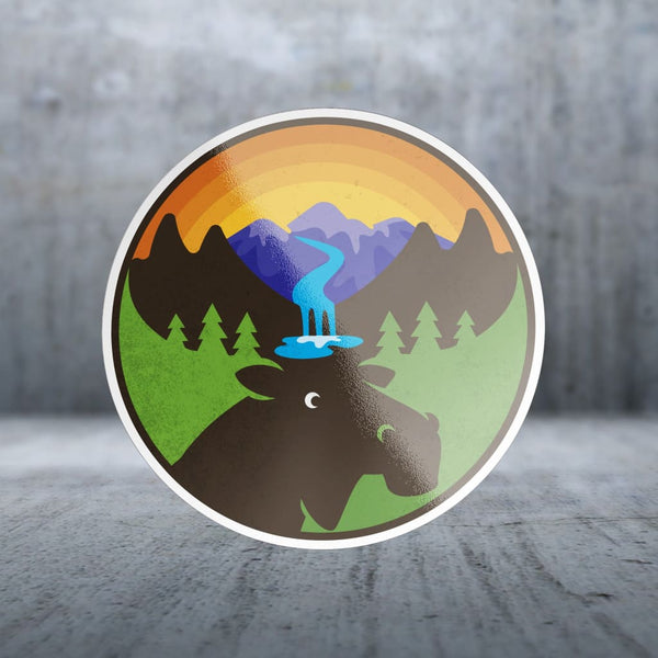 Sticker Pack | 15485 - Mountain Creative - Water Brain Moose