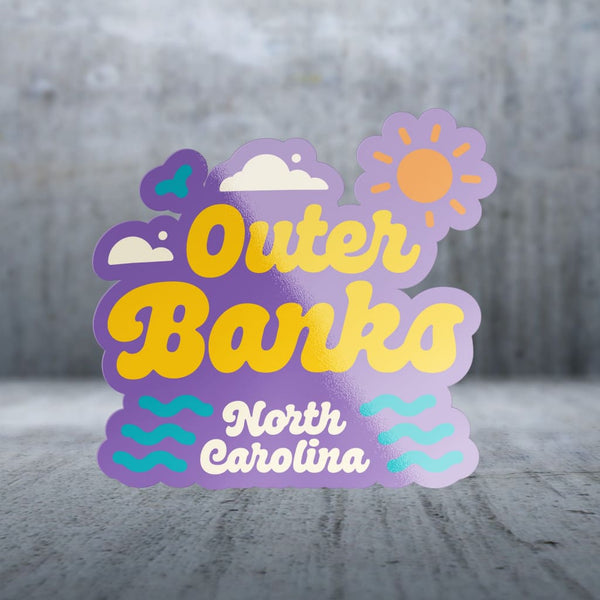 Sticker Pack | 15659 - Purple Coastal Text