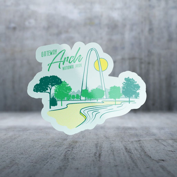 Sticker Pack | 15685 - Arch Trees and Sun