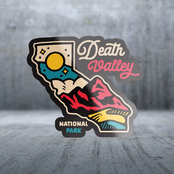 Sticker Pack | 15730 - Death Valley California Outline
