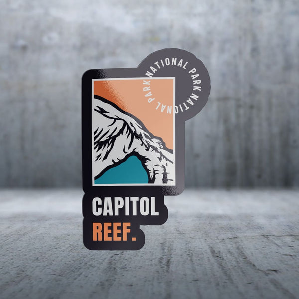Sticker Pack | 15736 - Poster Text - Capitol Reef