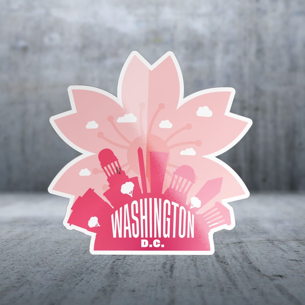 Sticker Pack | 15780 - Washington DC - Cherry Blossom Elements