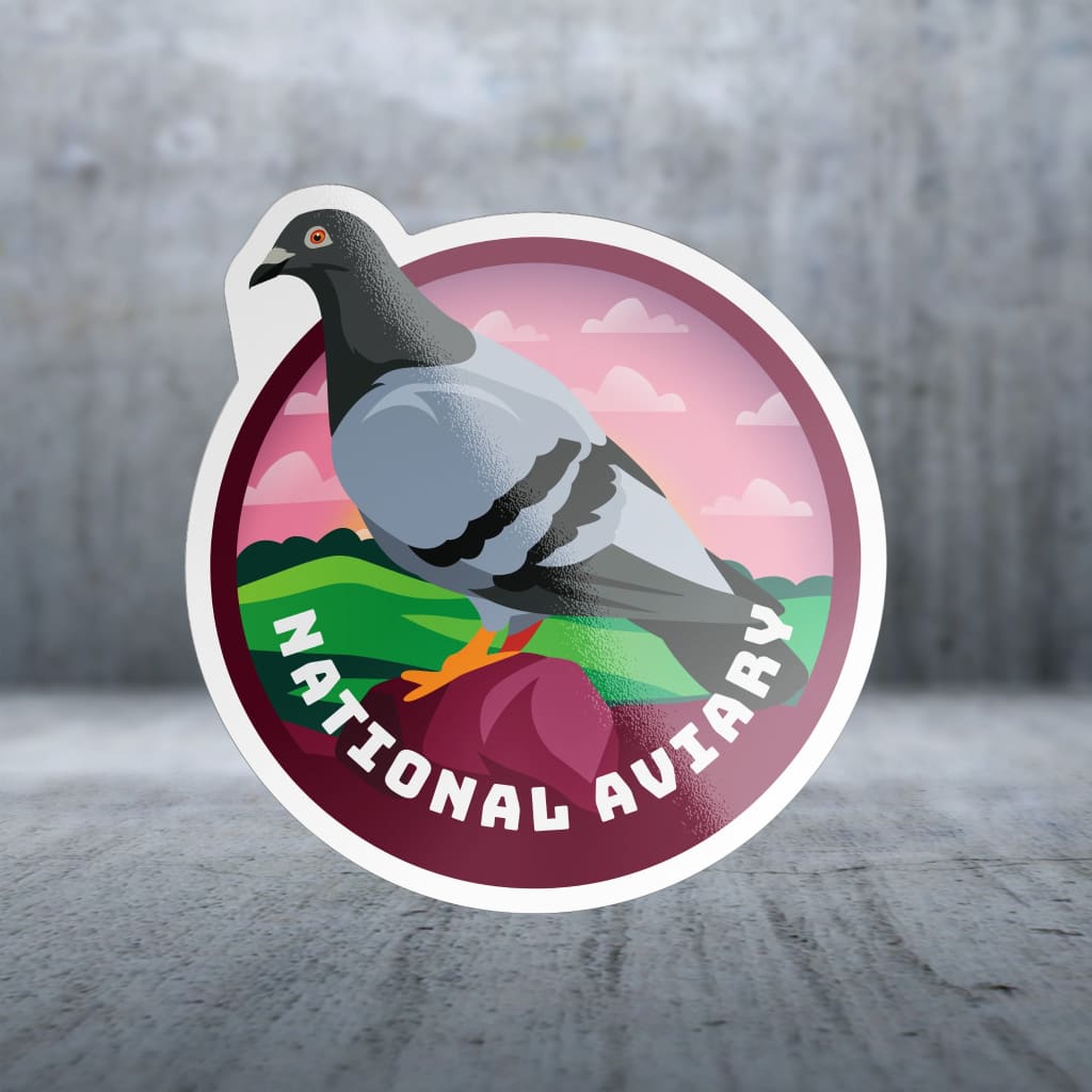 Sticker Pack | 15918- Circle Pop - Pigeon
