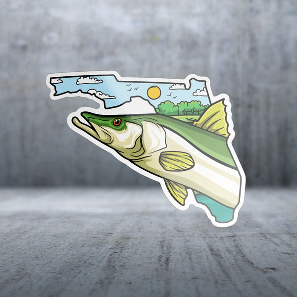 Sticker Pack | 15923 - Fishing State - Florida - Snook