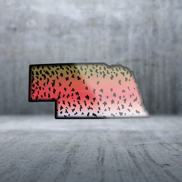 Sticker Pack | 16026 - Fish Skin - Rainbow Trout - Nebraska