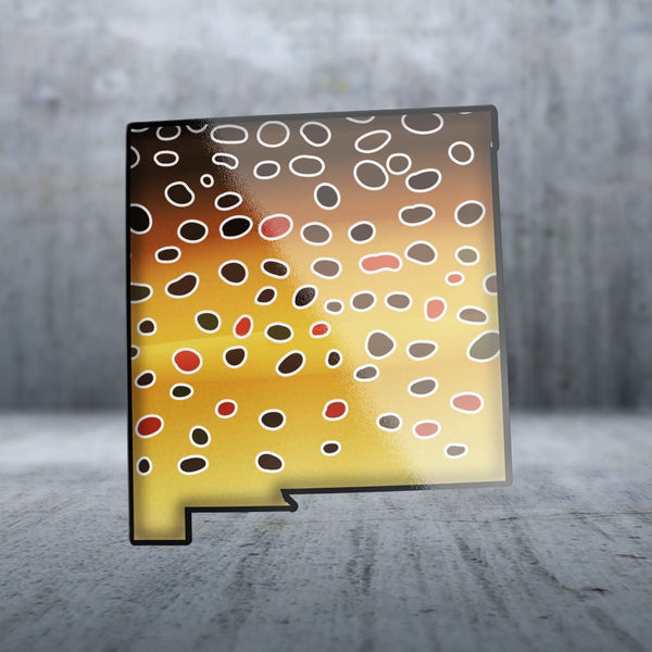 Sticker Pack | 16080 - Fish Skin - Brown Trout - New Mexico