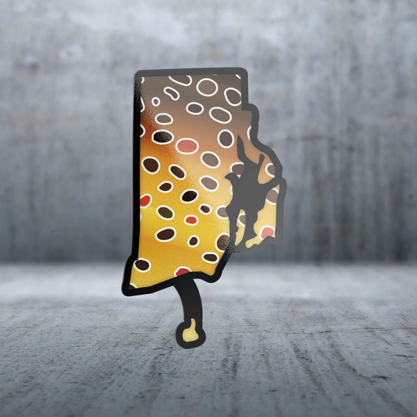 Sticker Pack | 16088 - Fish Skin - Brown Trout - Rhode Island