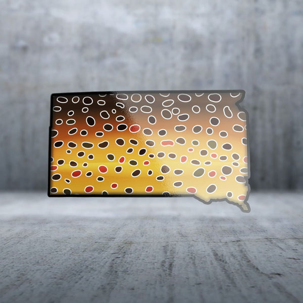 Sticker Pack | 16090 - Fish Skin - Brown Trout - South Dakota