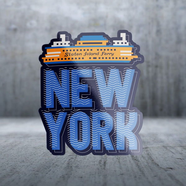 Sticker Pack | 16142 - New York - Staten Island Ferry