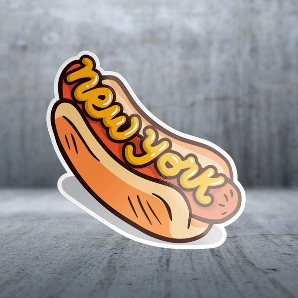 Sticker Pack | 16149 - New York - Hot Dog Text