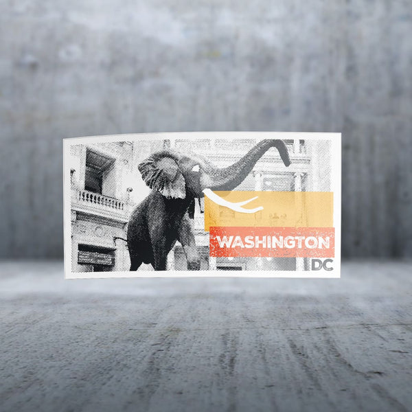 Sticker Pack | 16251 - Washington DC - Elephant Photo