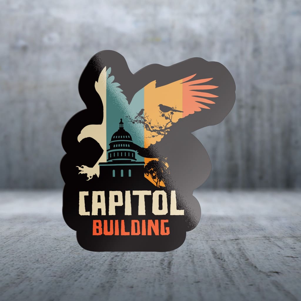Sticker Pack | 16255 - Washington DC - Eagle Capitol
