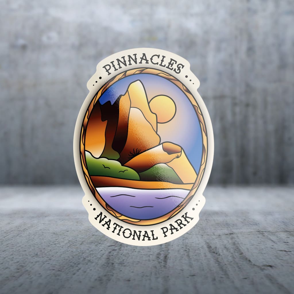 Sticker Pack | 16303 - Tattoo Style Oval - Pinnacles