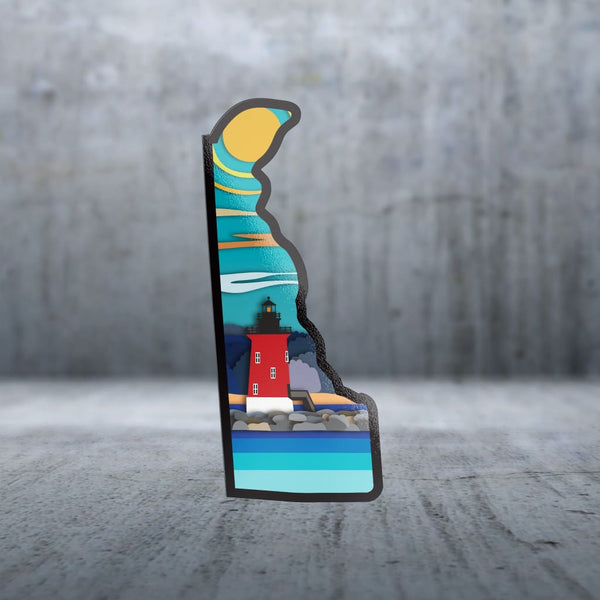 Sticker Pack | 16325 - Geo Landscape - Delaware