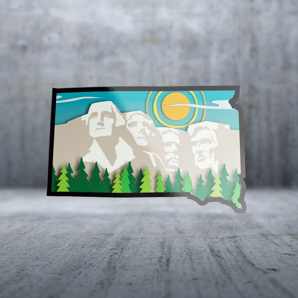 Sticker Pack | 16358 - Geo Landscape - South Dakota