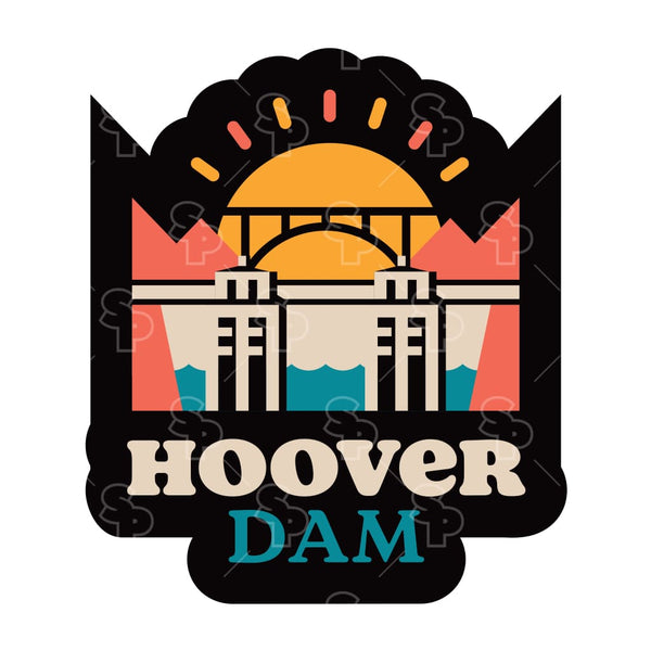 Sticker Pack | 16372 - Hoover Dam - Dam Bridge