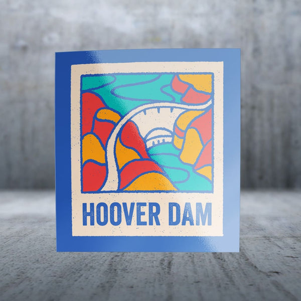 Sticker Pack | 16373 - Hoover Dam - Dam Stamp