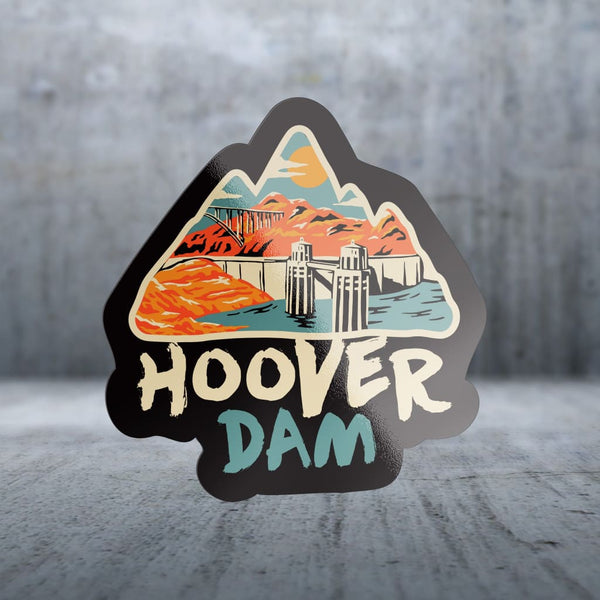Sticker Pack | 16374 - Hoover Dam - Dam Mountains