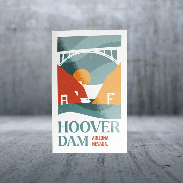Sticker Pack | 16376 - Hoover Dam - Water Level Below