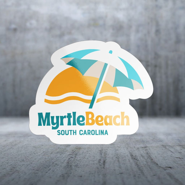 Sticker Pack | 16622 - Coastal - Umbrella Sunset
