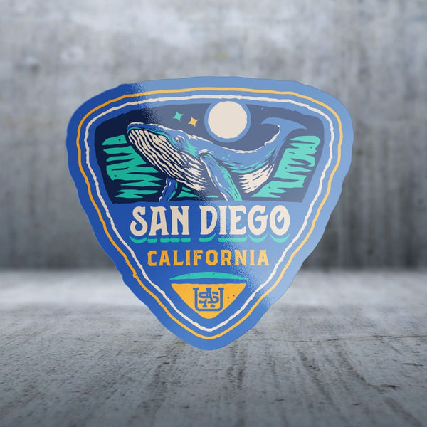Sticker Pack | 16658 - Coastal - Guitar Pick Humpback