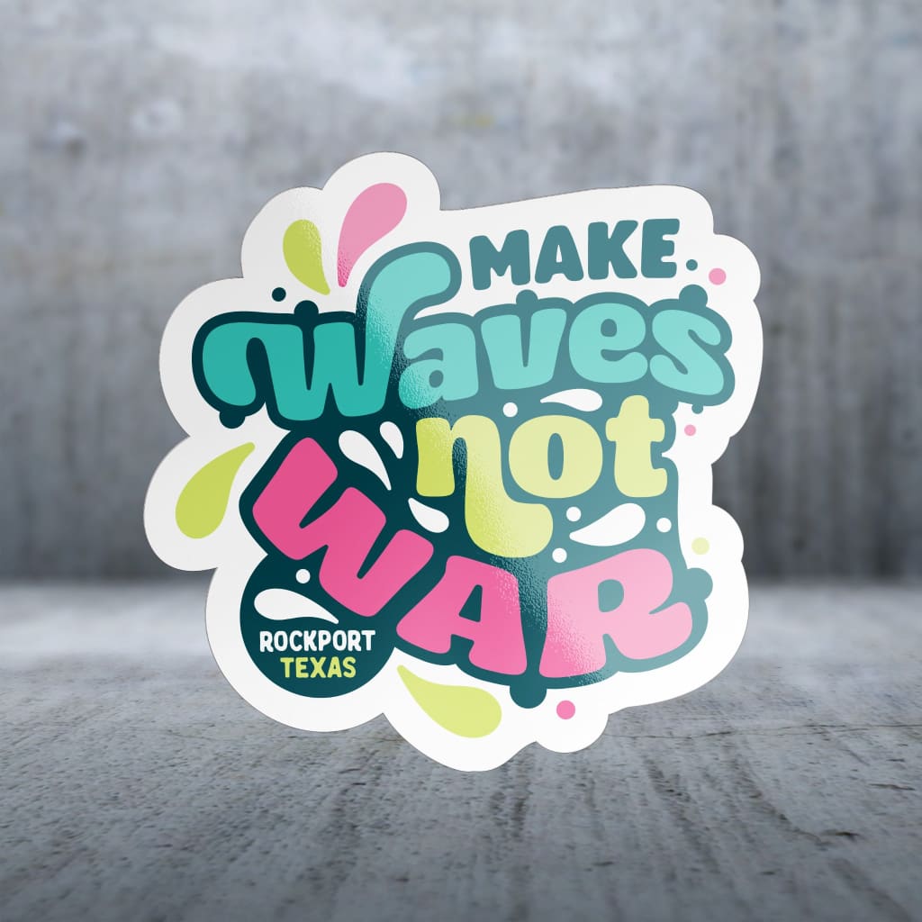 Sticker Pack | 16691 - Make Waves Not War
