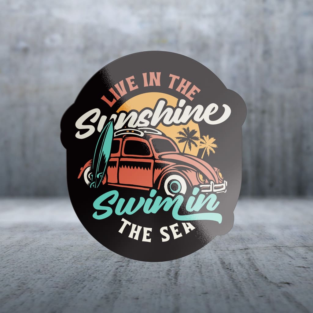 Sticker Pack | 16699 - Livin in Sunshine Surf Car