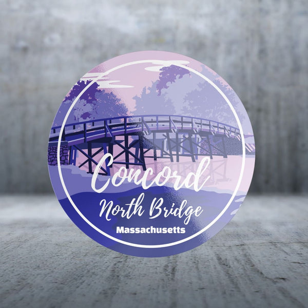 Sticker Pack | 16765 - Purples - Concord North Bridge