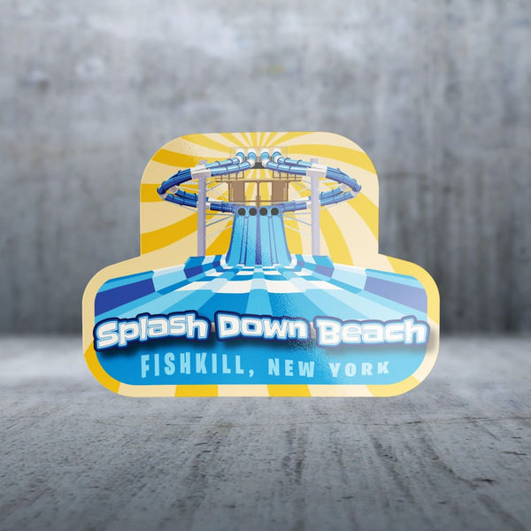Sticker Pack | 16810 - Waterpark Slide Toward Viewer