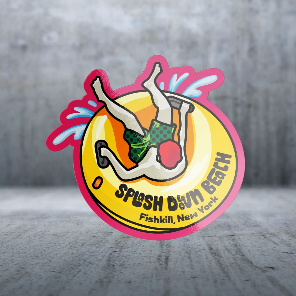 Sticker Pack | 16812 - Waterpark Tube Text