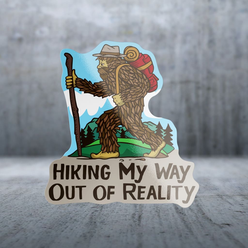 Sticker Pack | 16953 - Mountain Creative - Bigfoot Hike Reality