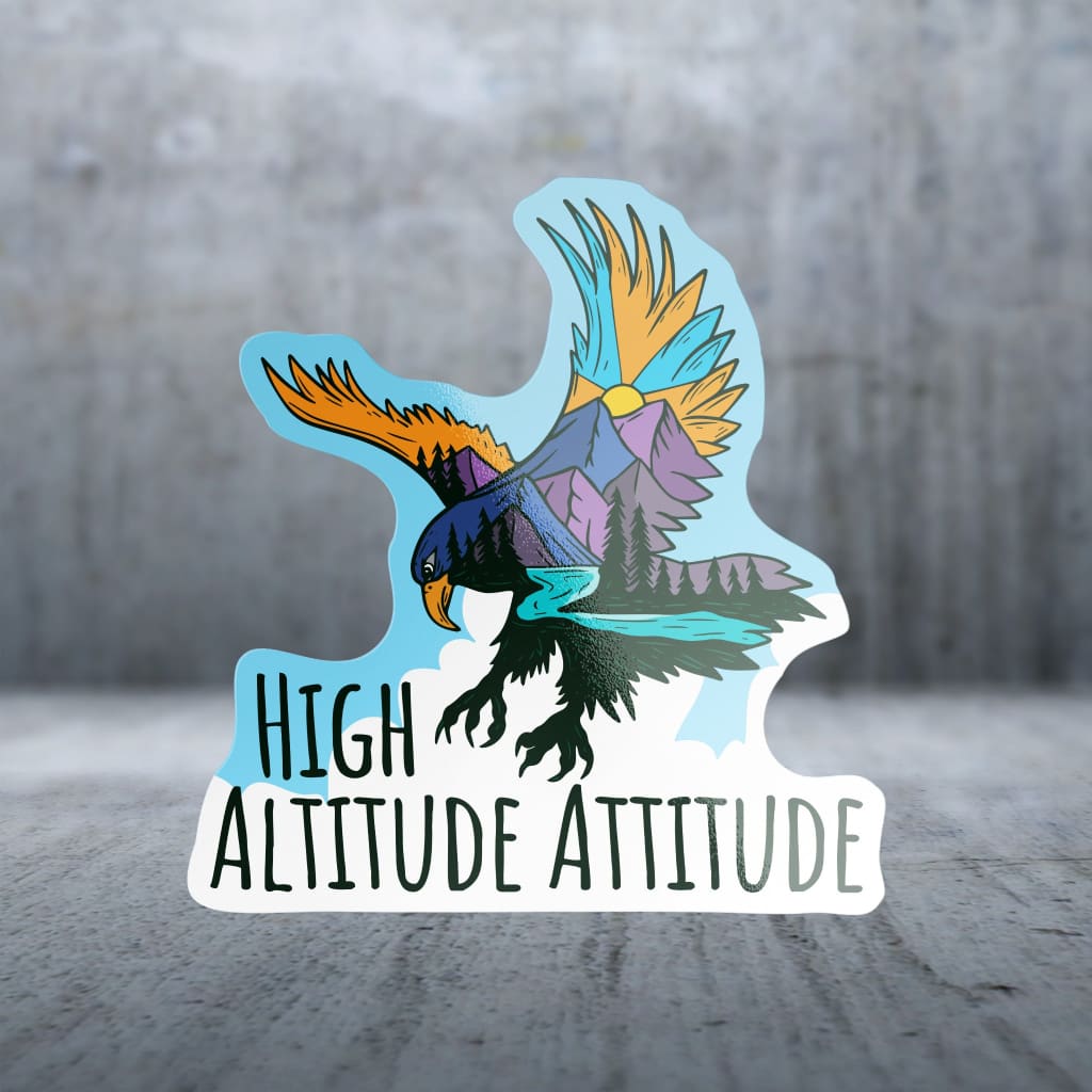 Sticker Pack | 16955 - Mountain Creative - Altitude Attitude Eagle