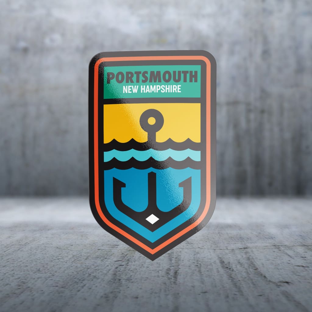 Sticker Pack | 16963 - Coastal GE - Retro Anchor