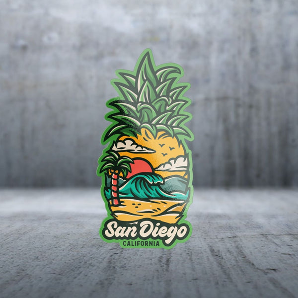 Sticker Pack | 16970 - Coastal - Surf Pineapple Exposure