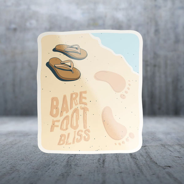 Sticker Pack | 17166 - Coastal Sayings - Bare Foot Bliss