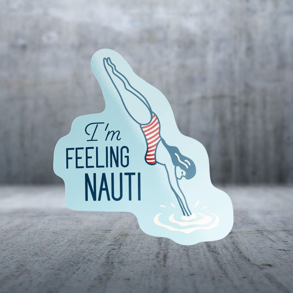 Sticker Pack | 17168 - Coastal Sayings - Feeling Nauti