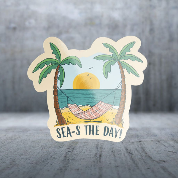 Sticker Pack | 17174 - Coastal Sayings - Seas The Day