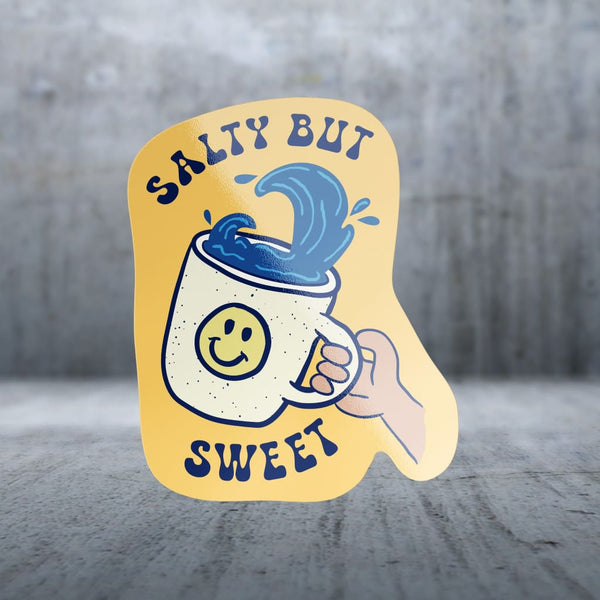 Sticker Pack | 17175 - Coastal Sayings - Salty But Sweet