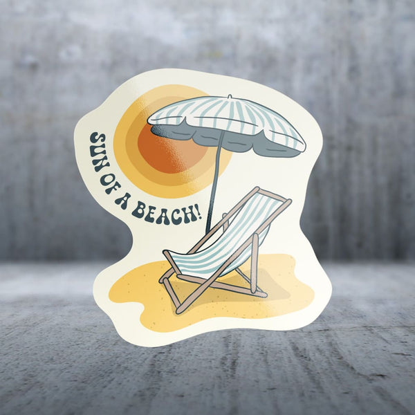 Sticker Pack | 17186 - Coastal Sayings - Son of a Beach