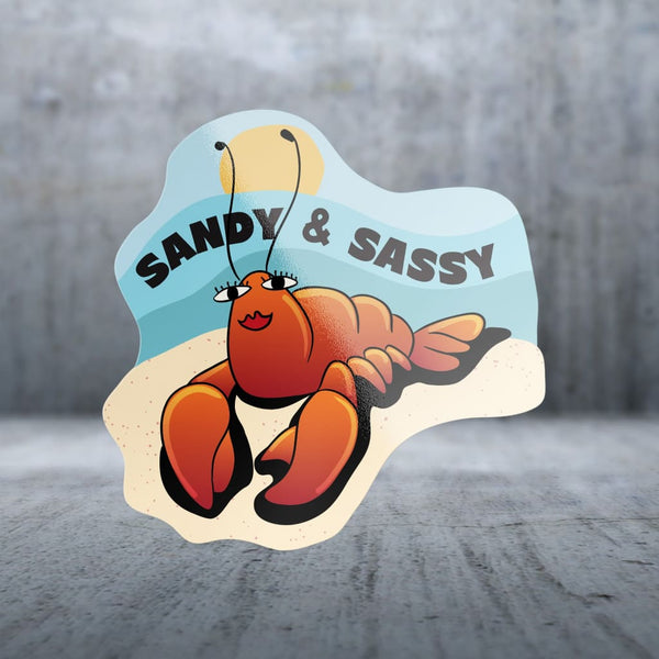 Sticker Pack | 17191 - Coastal Sayings - Sandy and Sassy