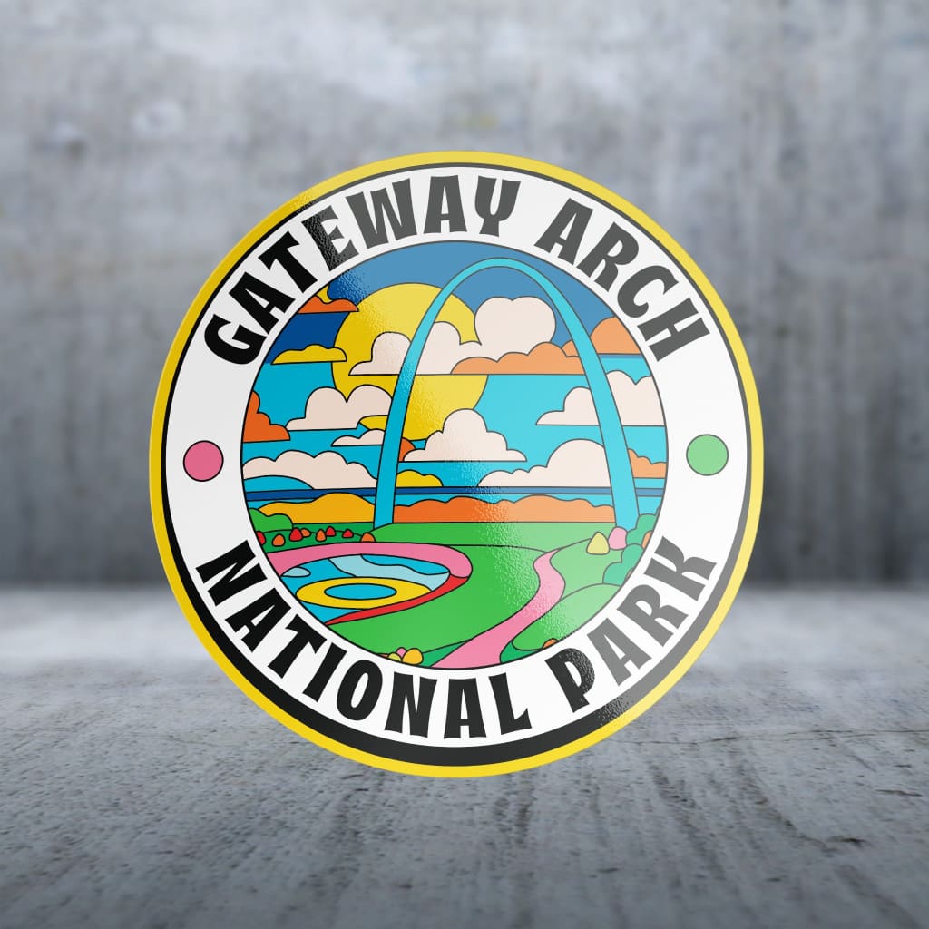 Sticker Pack | 17198 - Gateway Arch Bright Grounds