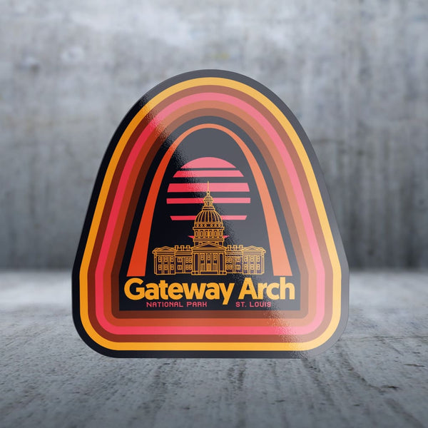 Sticker Pack | 17207 - Gateway Arch Sun Color Offset
