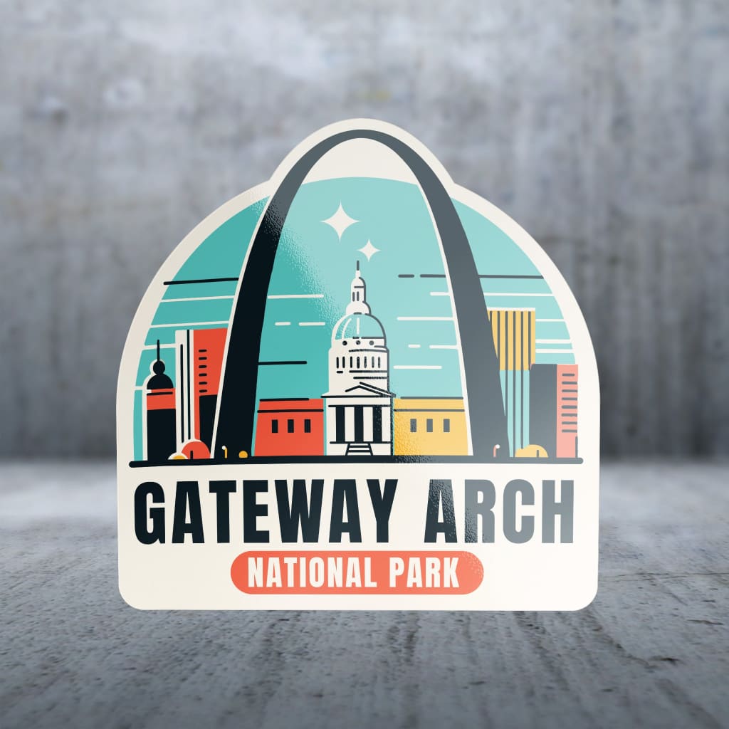 Sticker Pack | 17208 - Rounded Shades Gateway Arch